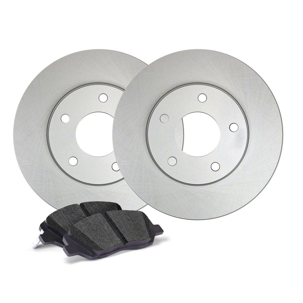 Apex One Challenger Enviro-Friendly Geomet OE Brake Rotor and Friction ...