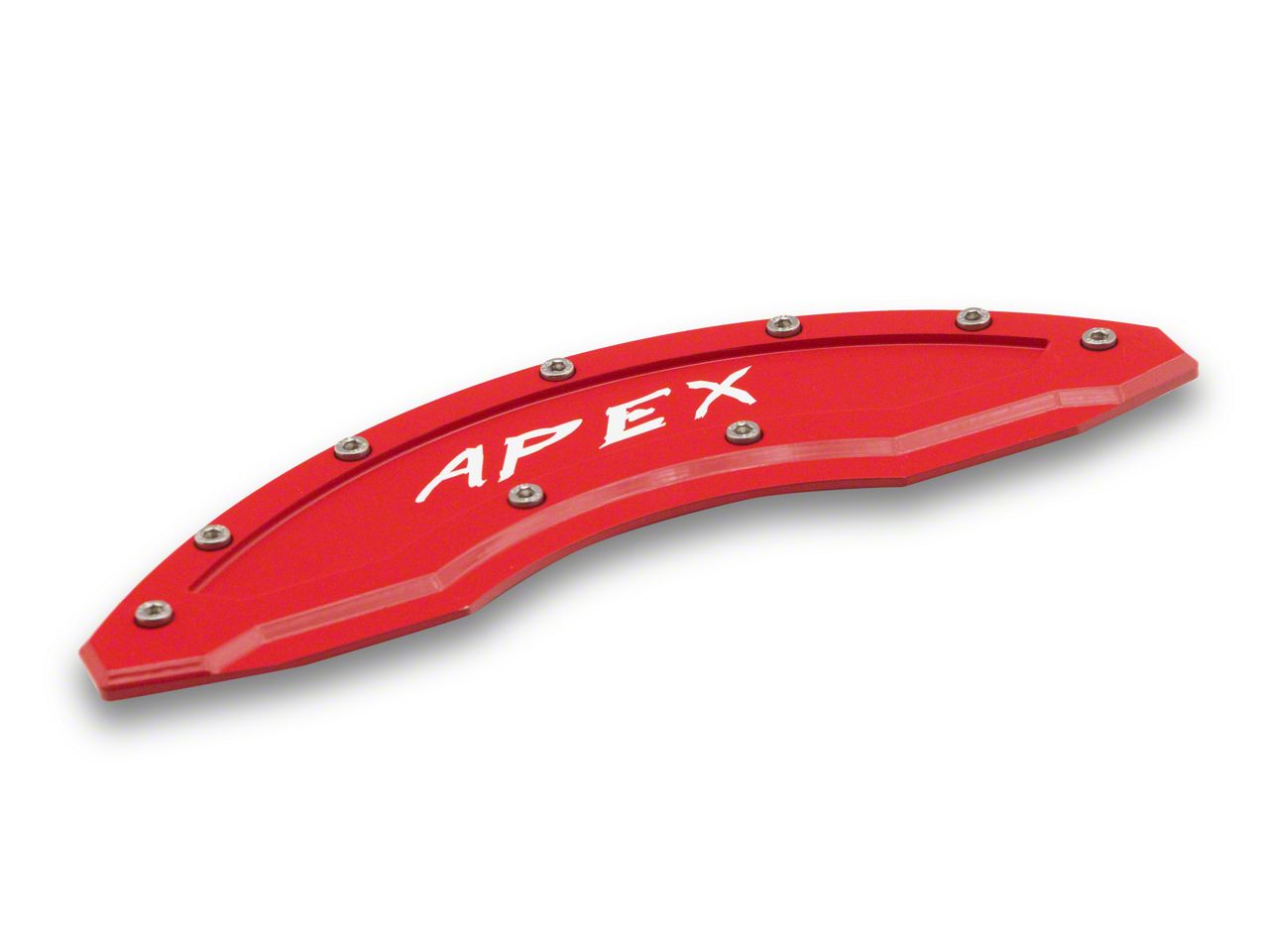 Apex Overlay Mustang Gen III Brake Caliper Overlays; Red; Front and ...