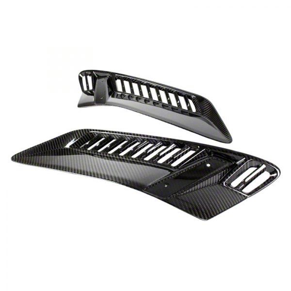 APR Performance Corvette Fender Vents; Carbon Fiber CF-700802 (15-19 ...