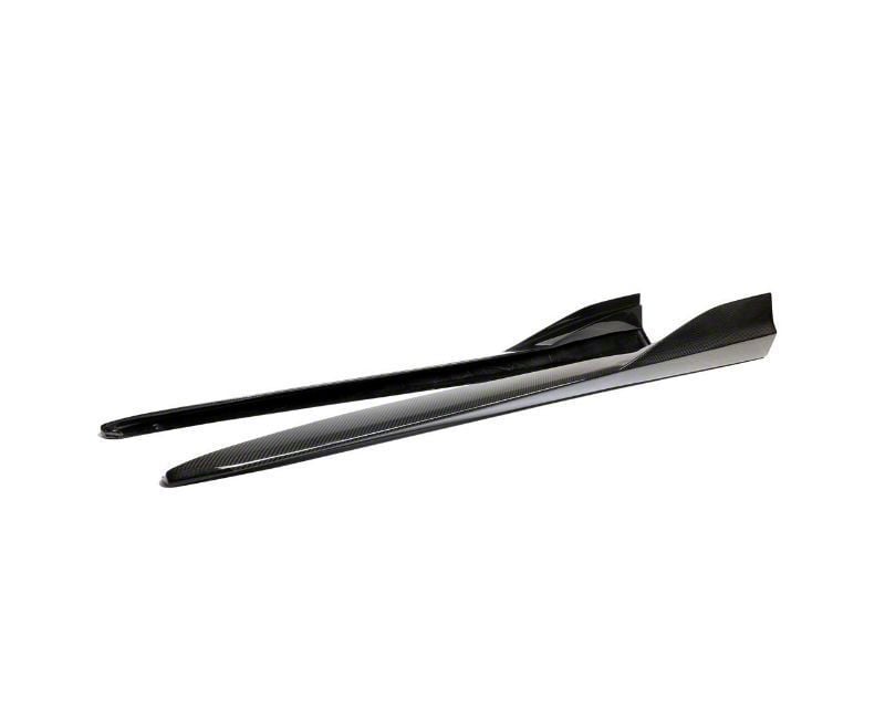 APR Performance Corvette Side Rocker Extensions; Carbon Fiber FS-208005 ...