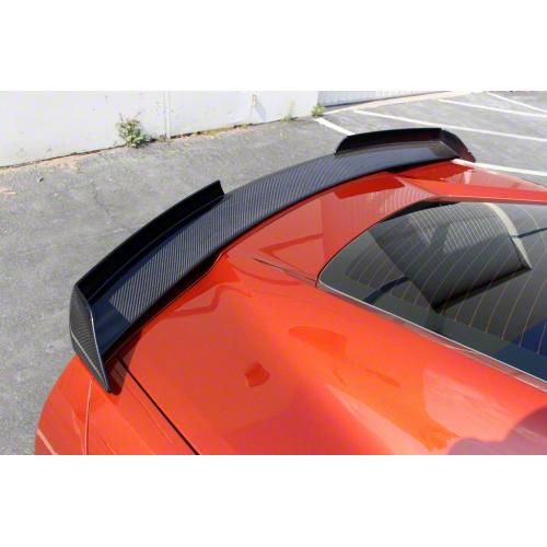 APR Performance Corvette Track Pack Rear Spoiler; Carbon Fiber AS ...