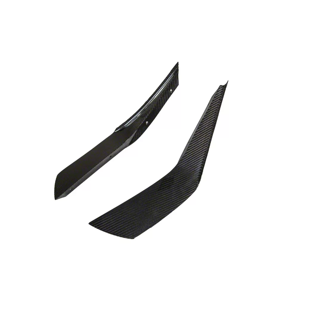 APR Performance Mustang Front Bumper Canards; Carbon Fiber AB-202402 ...