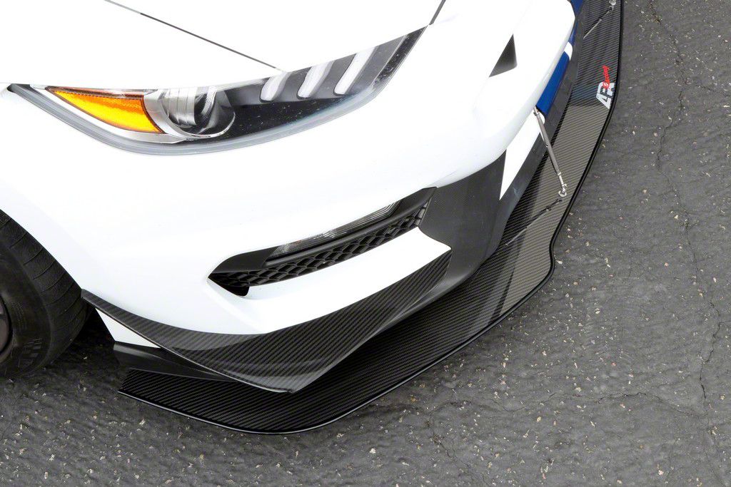 APR Performance Mustang Front Bumper Canards; Carbon Fiber AB-203518 ...