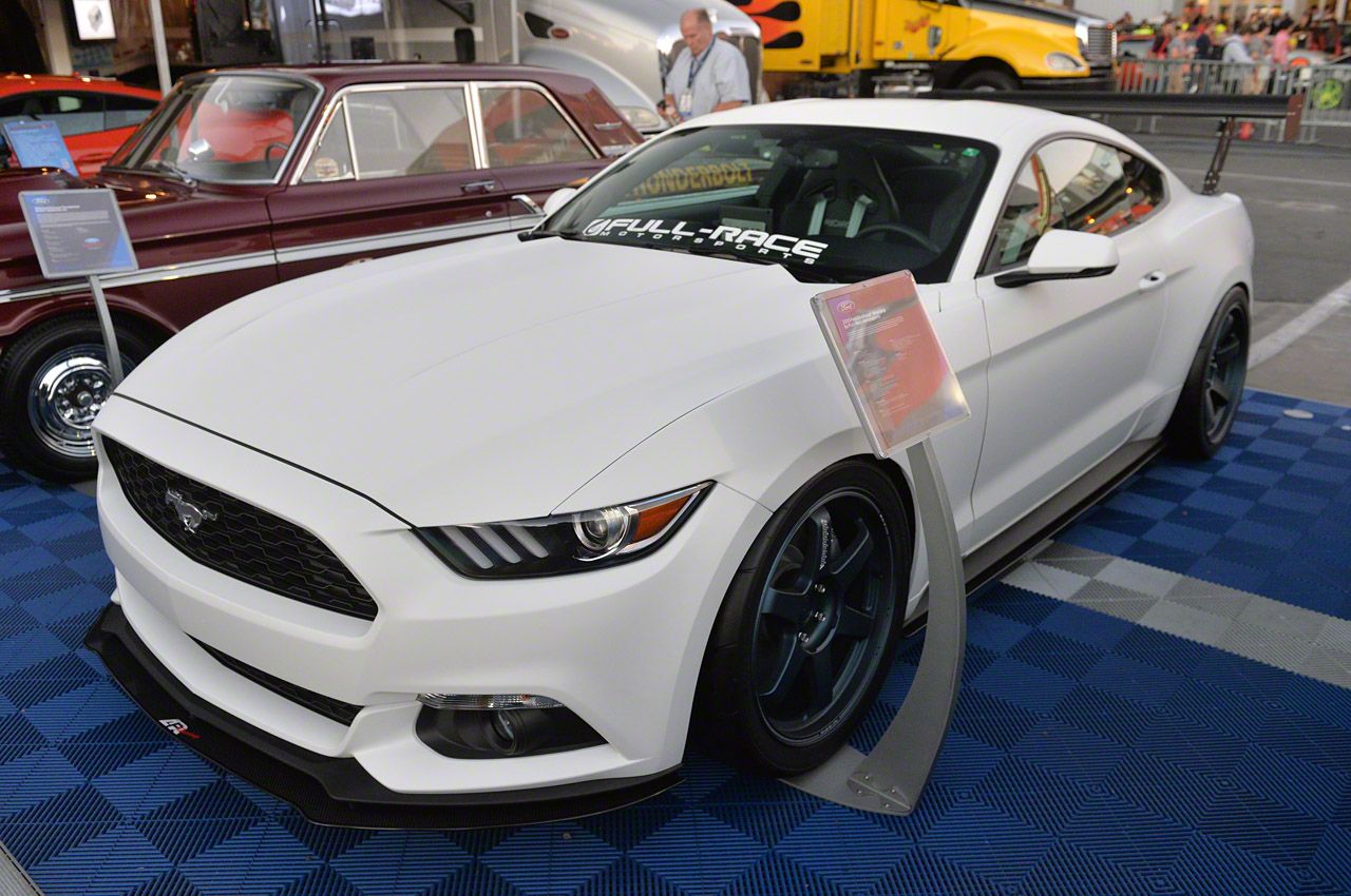 APR Performance Mustang Front Wind Splitter; Carbon Fiber CW-201522 (15 ...