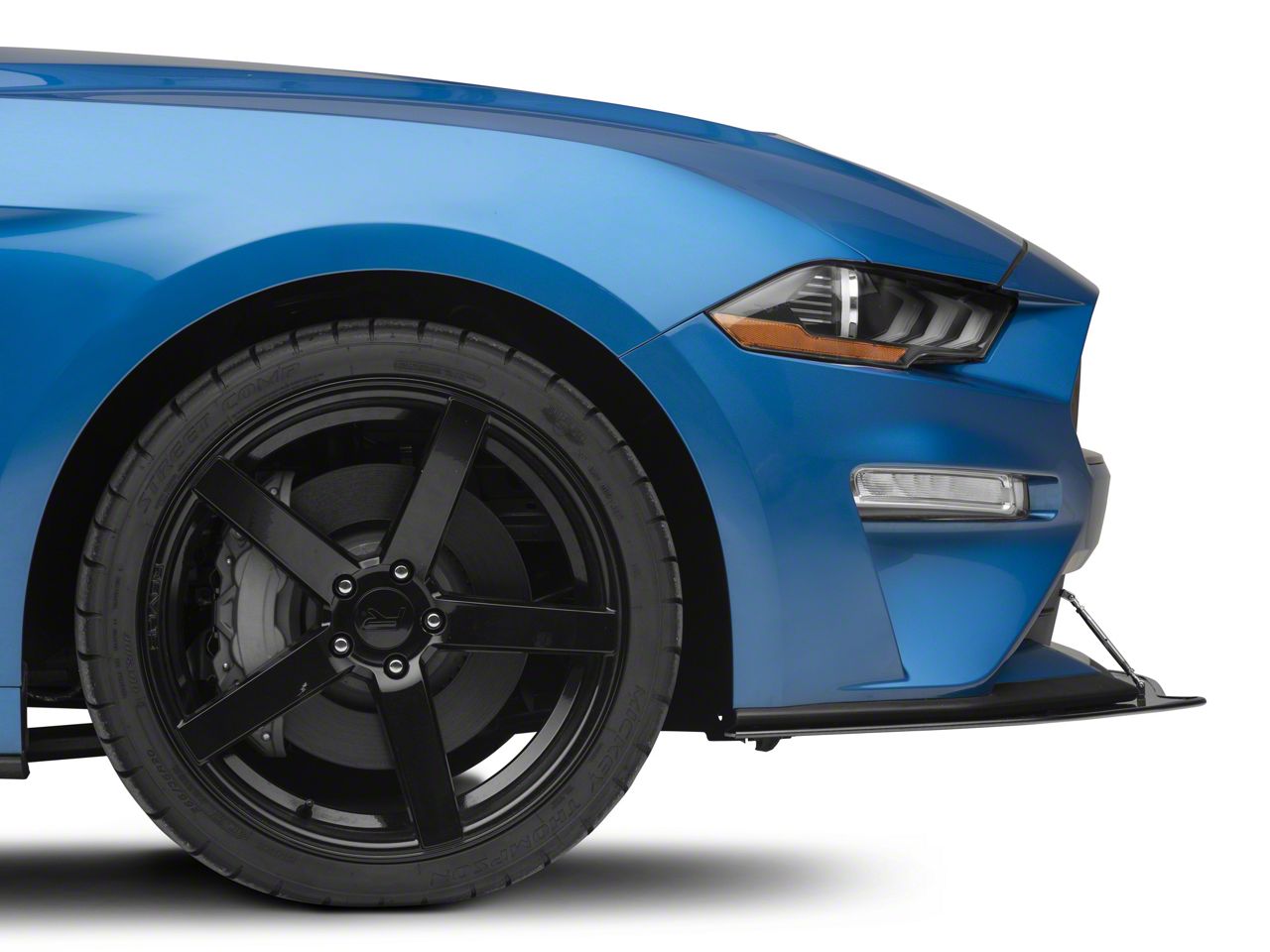 APR Performance Mustang Front Wind Splitter; Carbon Fiber CW-201810 (18 ...