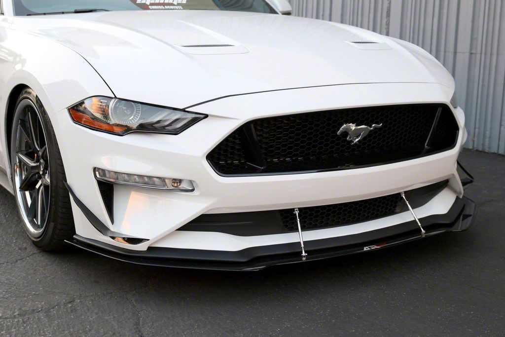 APR Performance Mustang Front Wind Splitter; Carbon Fiber CW-201822 (18 ...