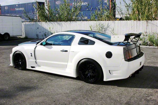 APR Performance Mustang GT-R Widebody Aerodynamic Kit; Unpainted AB ...