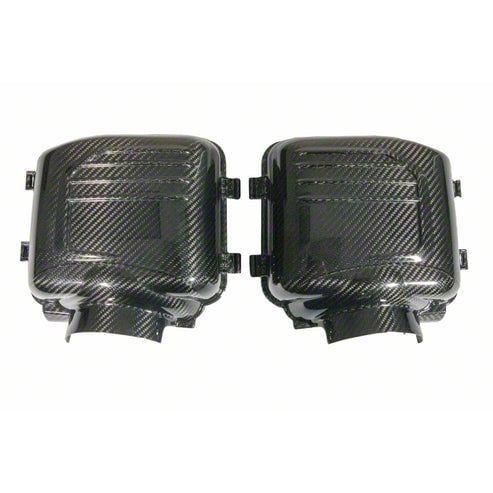 APR Performance Mustang Intake Box Top Covers; Carbon Fiber CBE ...