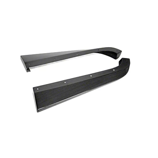 APR Performance Mustang Rear Bumper Skirts; Carbon Fiber FS-204028 (05 ...