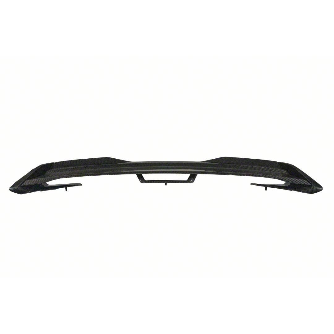 APR Performance Mustang Rear Spoiler with Gurney Flap; Carbon Fiber AS ...