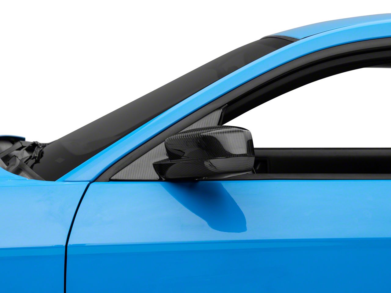 APR Performance Mustang Replacement Mirrors; Carbon Fiber CBM-MUSTG10 ...