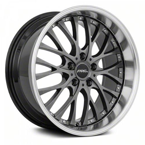 ARC Challenger AR6 Hyper Black Machine Lip Wheel; 18x9; 35mm Offset ...
