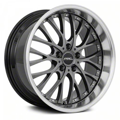 ARC Charger AR6 Hyper Black Machine Lip Wheel; 18x9; 35mm Offset ...