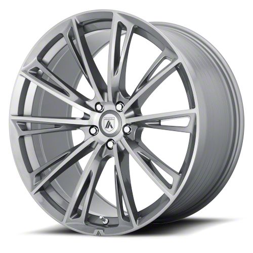 Asanti Charger Corona Titanium Brushed Wheel; Rear Only; 20x10.5; 20mm ...