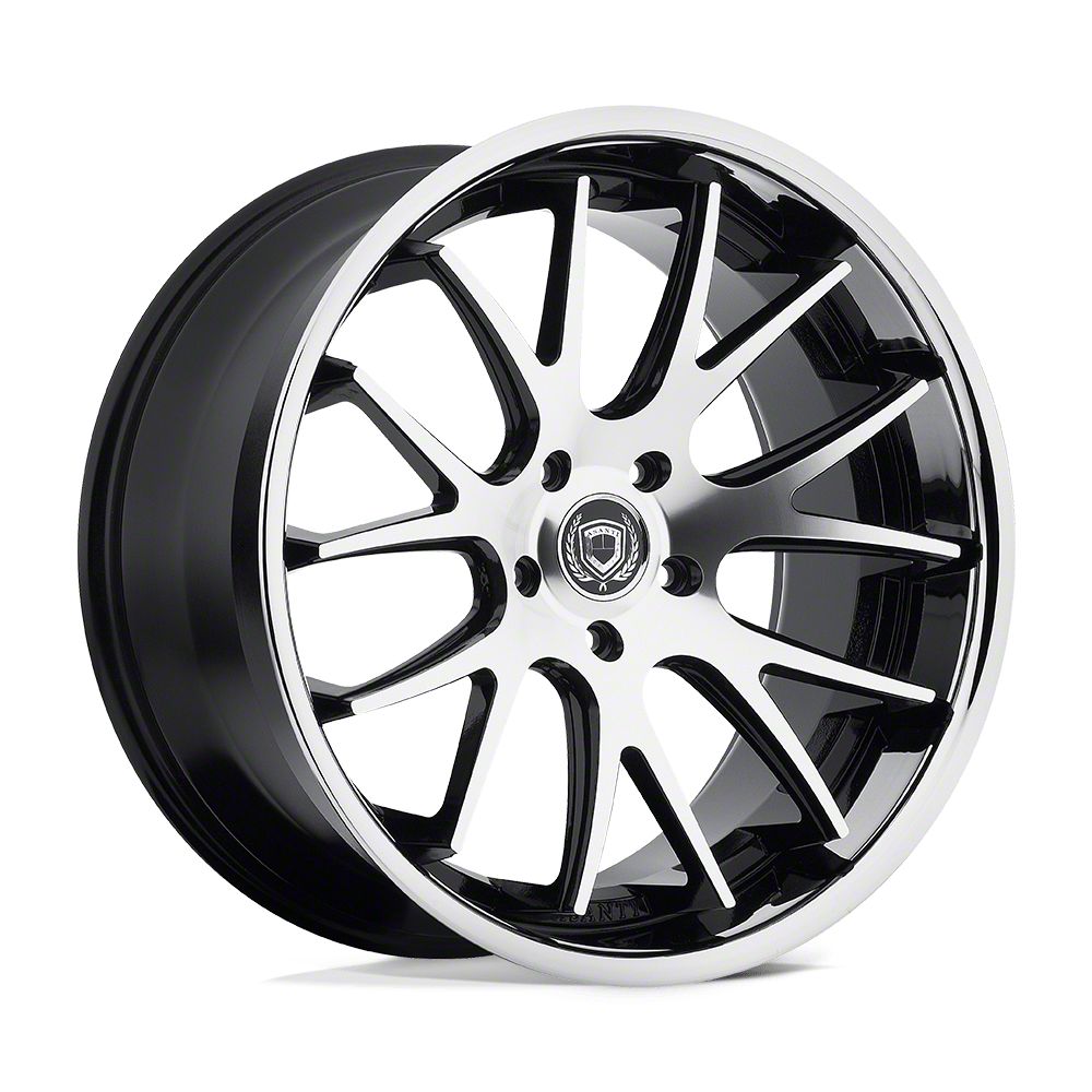 Asanti Camaro Castor Machined Face with SS Lip Wheel; 20x10; 35mm ...