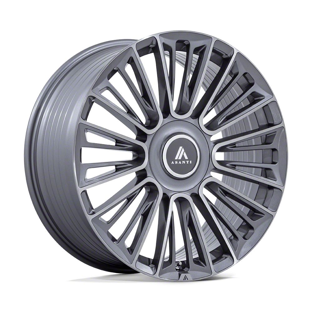 Asanti Camaro Premier Anthracite Brushed Wheel; 24x10 AB049AR24105J35 ...