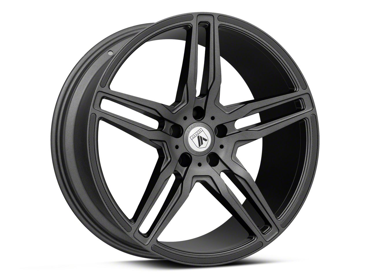 Asanti Charger Orion Matte Graphite Wheel; 20x9; 15mm Offset ABL12 ...