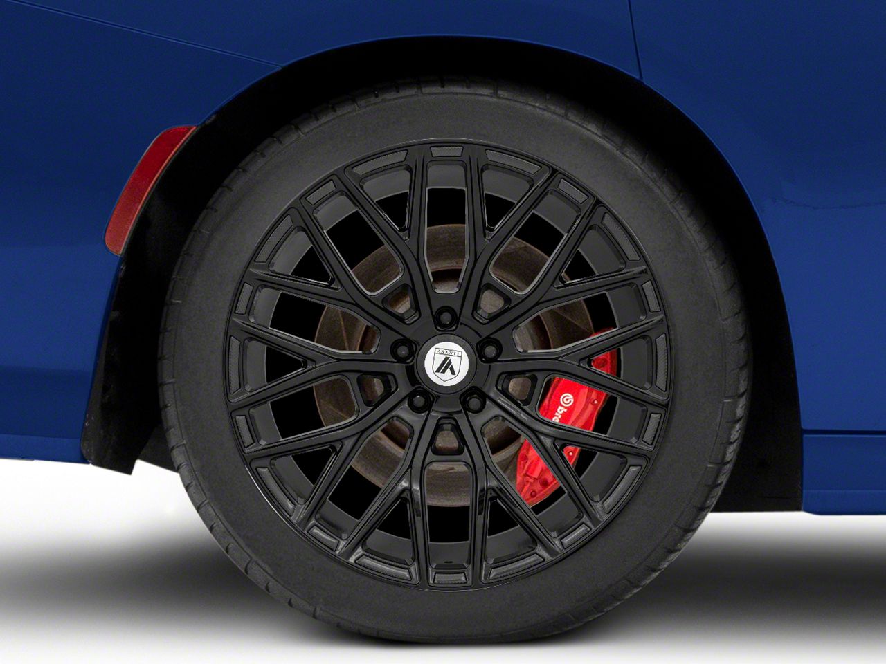 Asanti Charger Leo Gloss Black Wheel; Rear Only; 20x10.5; 20mm Offset ...