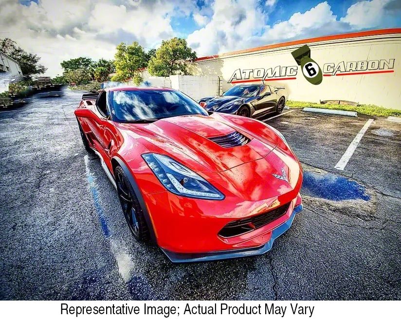 Atomic 6 Carbon Corvette StageTWO Style Aero Package; Carbon Flash ...