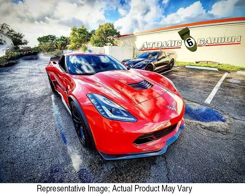 Atomic 6 Carbon Corvette Street Style Aero Package; Visual Carbon Fiber ...