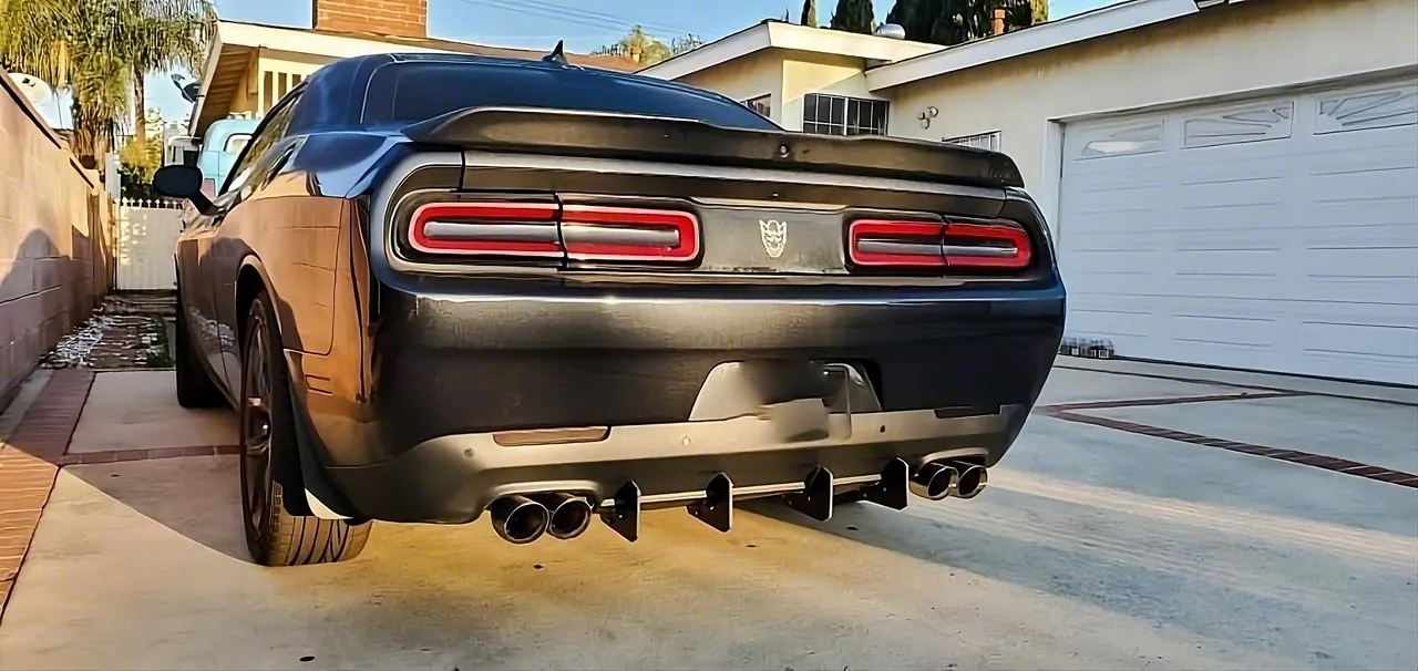 Authority Motorsport Challenger V1 Rear Diffuser Kit 912138000602 (15 ...