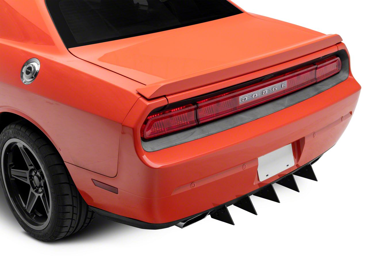 Authority Motorsport Challenger V2 5-Piece Rear Diffuser Kit ...