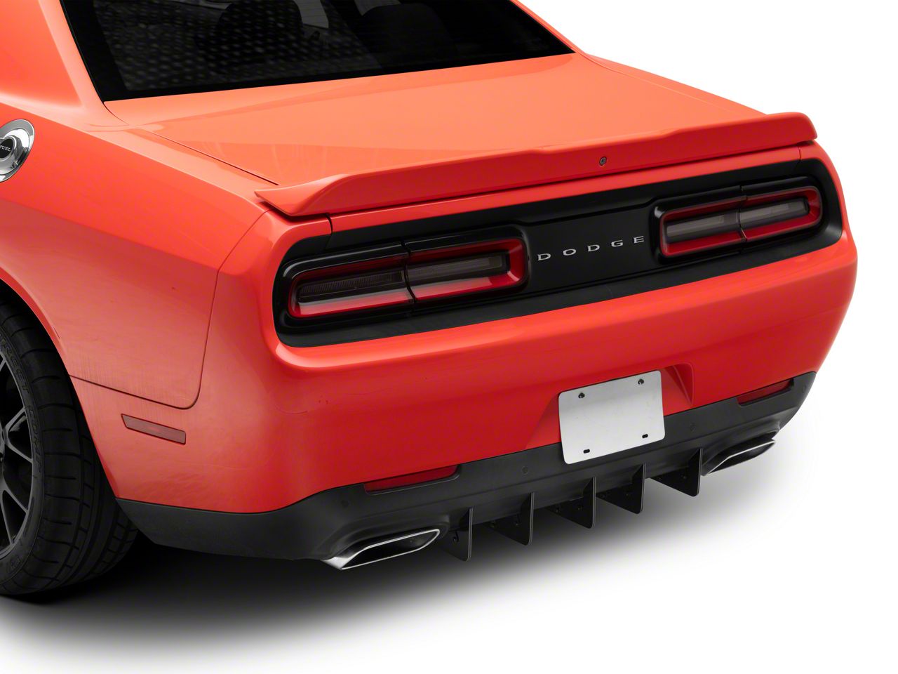 Authority Motorsport Challenger V3 5-Piece Rear Diffuser Kit ...