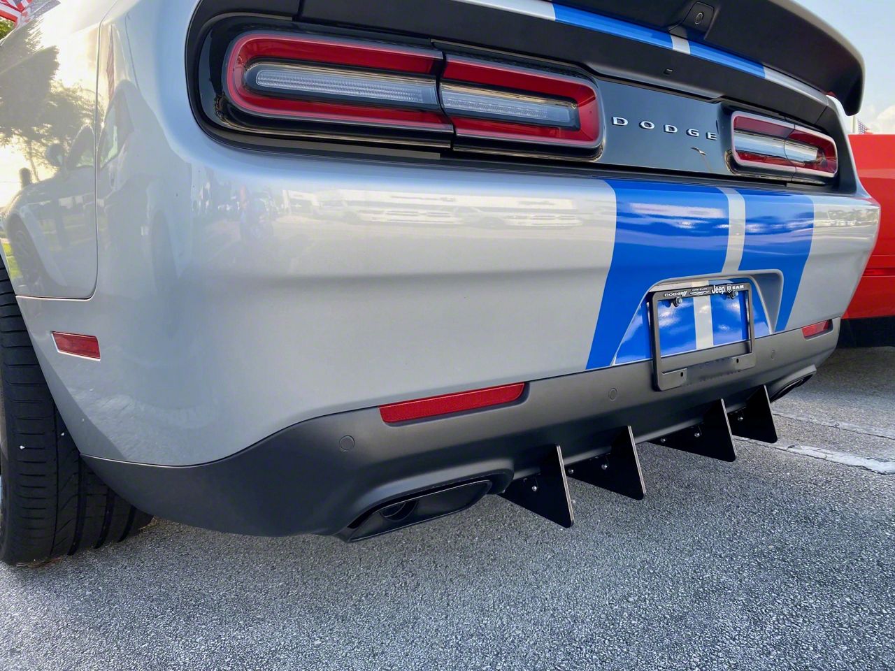 Authority Motorsport Challenger V7 Rear Diffuser Kit 912138000589 (15 ...