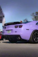 Camaro Evo Style Shark Fin Rear Diffuser; Matte Black (10-13 Camaro ...