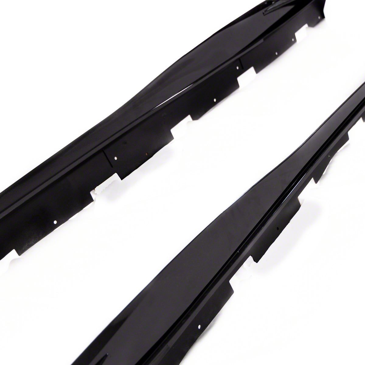 Auto Addict USA Camaro Evo Style Side Skirt Rockers; Gloss Black AA_CMR ...