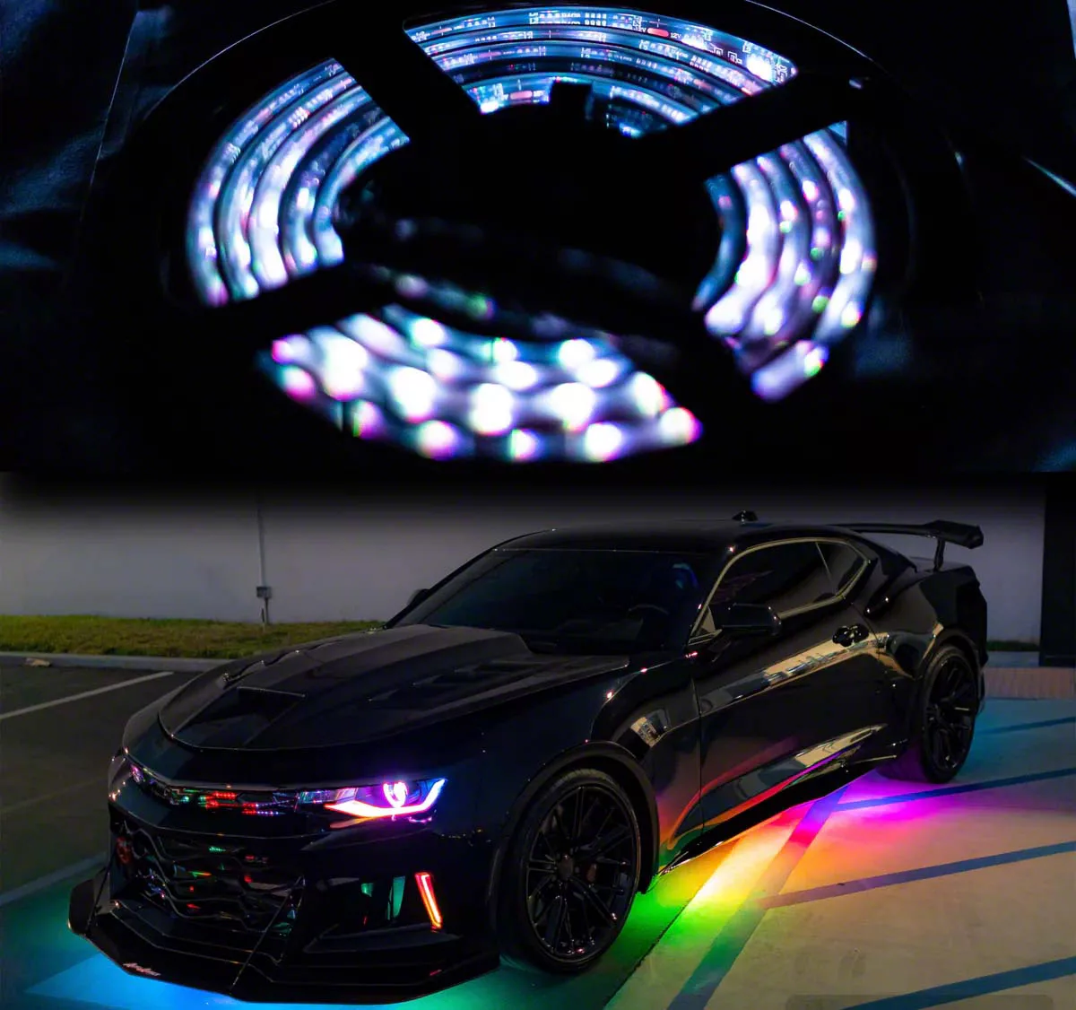 Camaro RGB Underglow Kit (Universal; Some Adaptation May Be Required ...