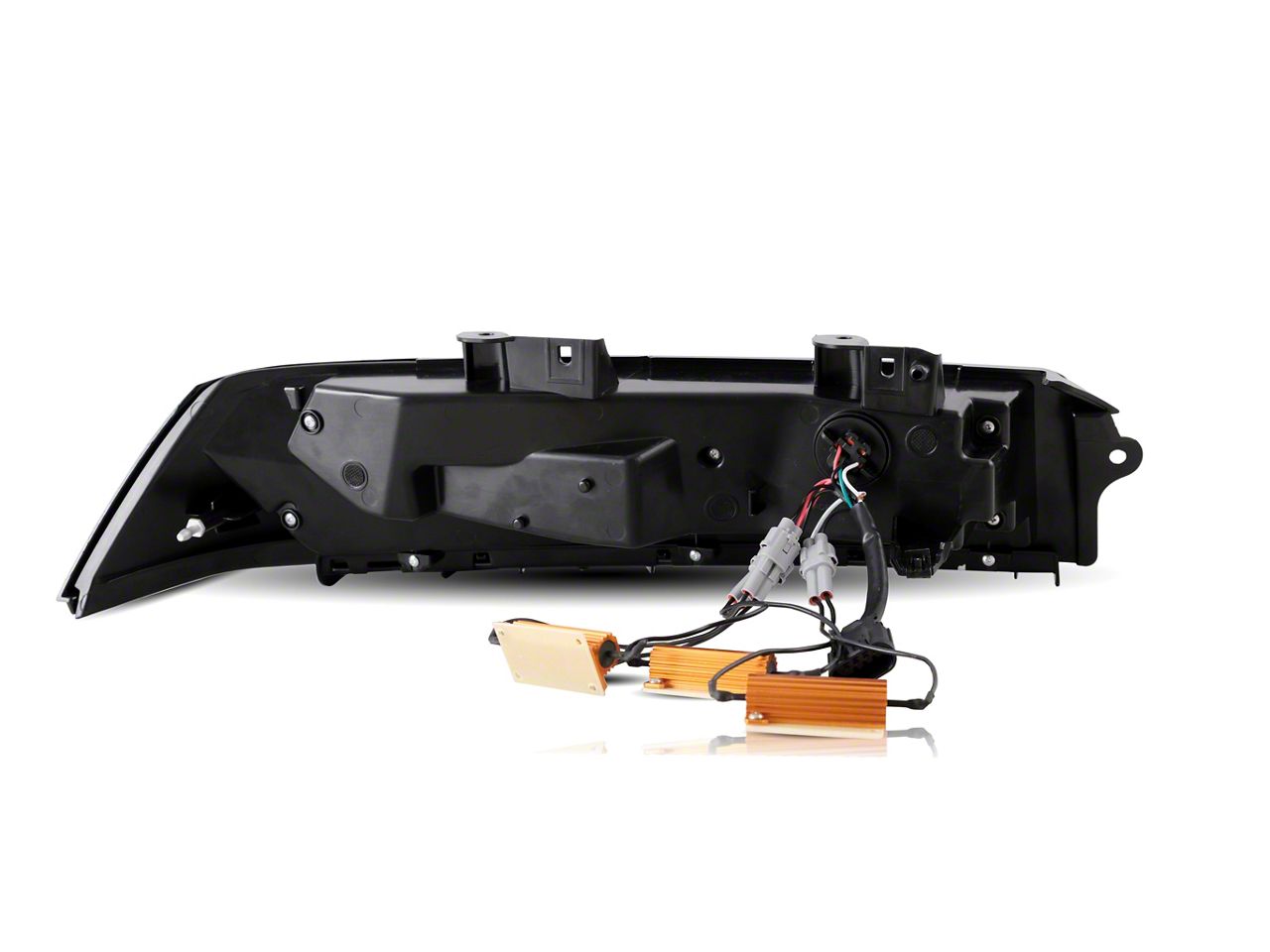 Auto Addict USA Camaro Velox LED Tail Lights; Gloss Black Housing; Red ...