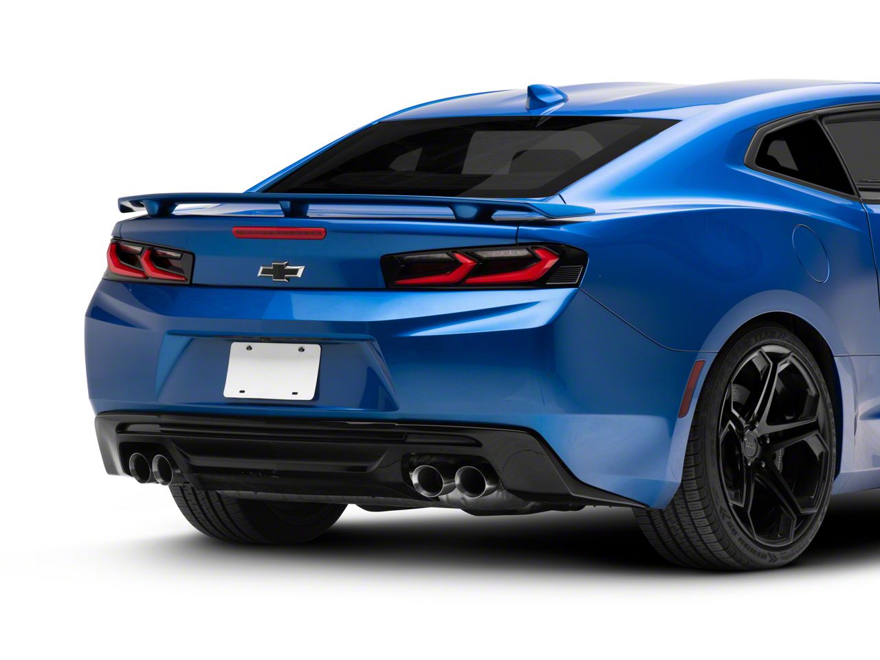 Auto Addict USA Camaro Velox LED Tail Lights; Gloss Black Housing; Red ...