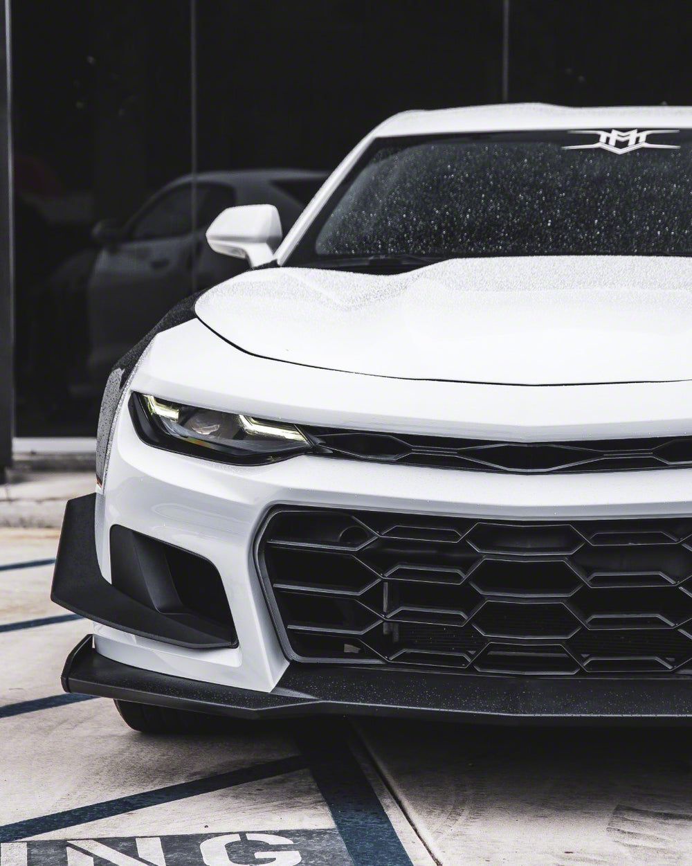 Auto Addict USA Camaro ZL1 1LE Track Pack Front Bumper Conversion with ...