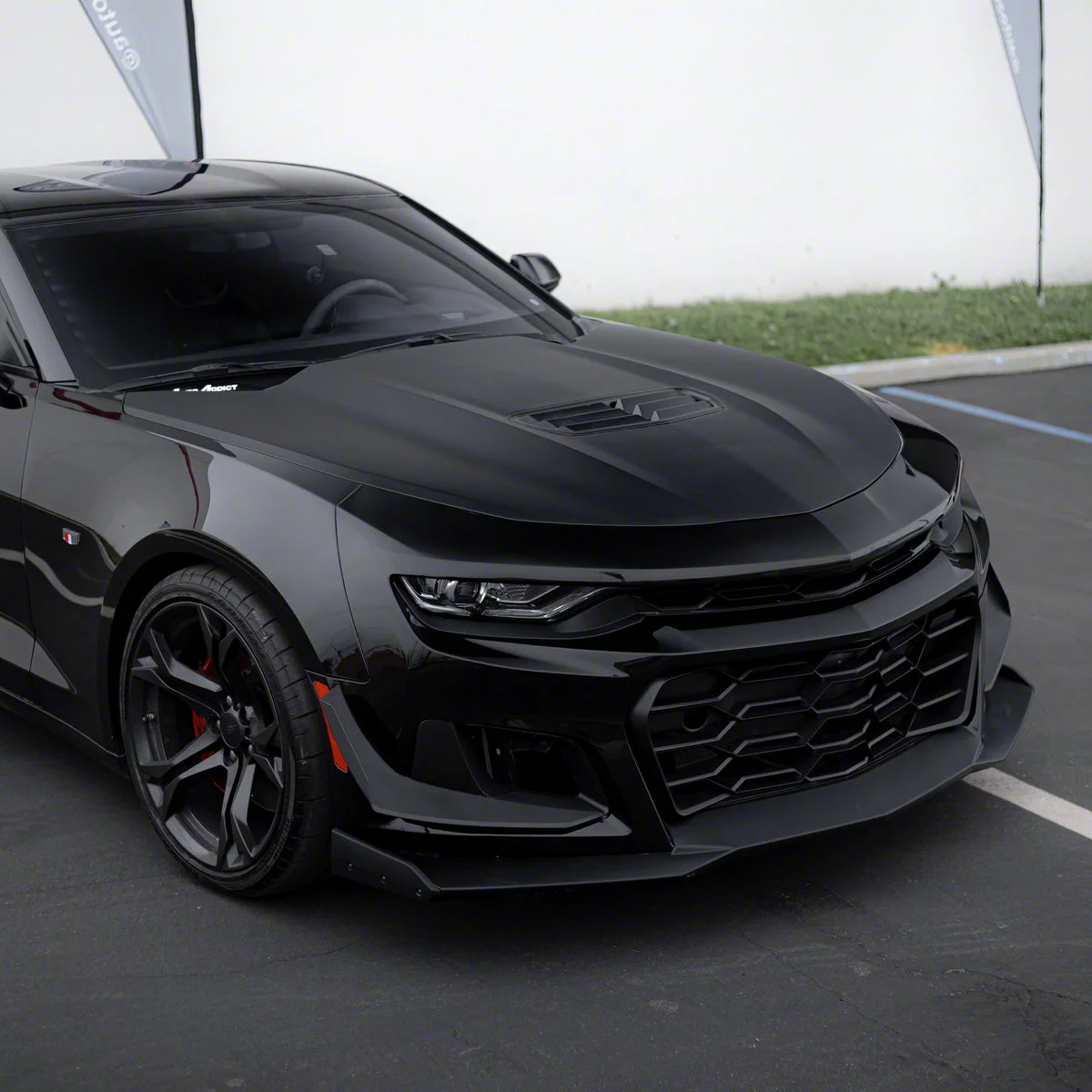 Auto Addict USA Camaro ZL1 1LE Track Pack Front Bumper Conversion with ...