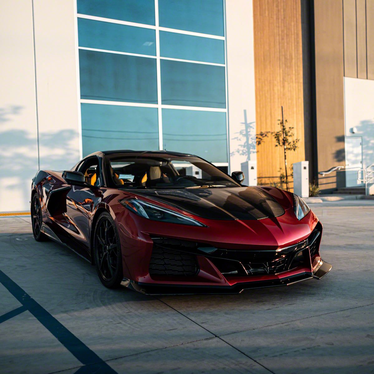 Auto Addict USA Corvette Z06 Track Package Front Bumper Conversion ...