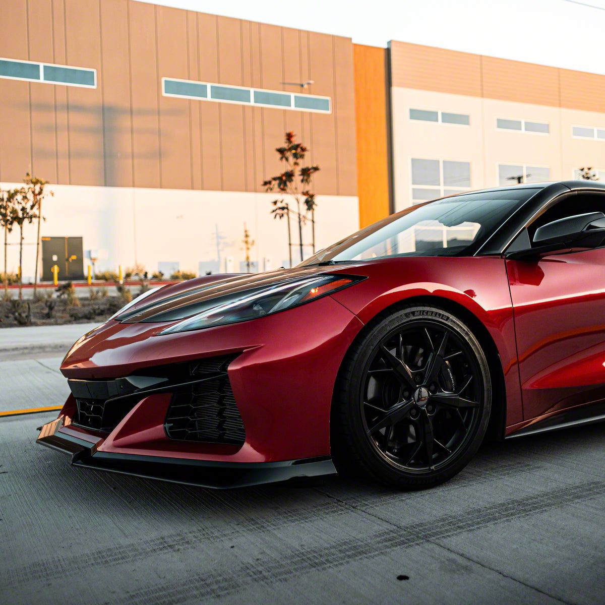 Auto Addict USA Corvette Z06 Track Package Front Bumper Conversion ...