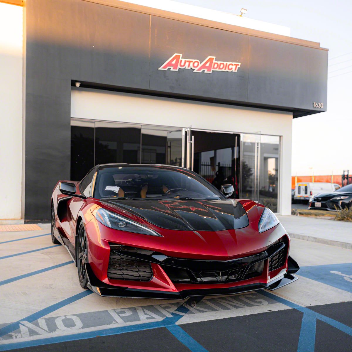 Auto Addict USA Corvette Z06 Track Package Front Bumper Conversion ...