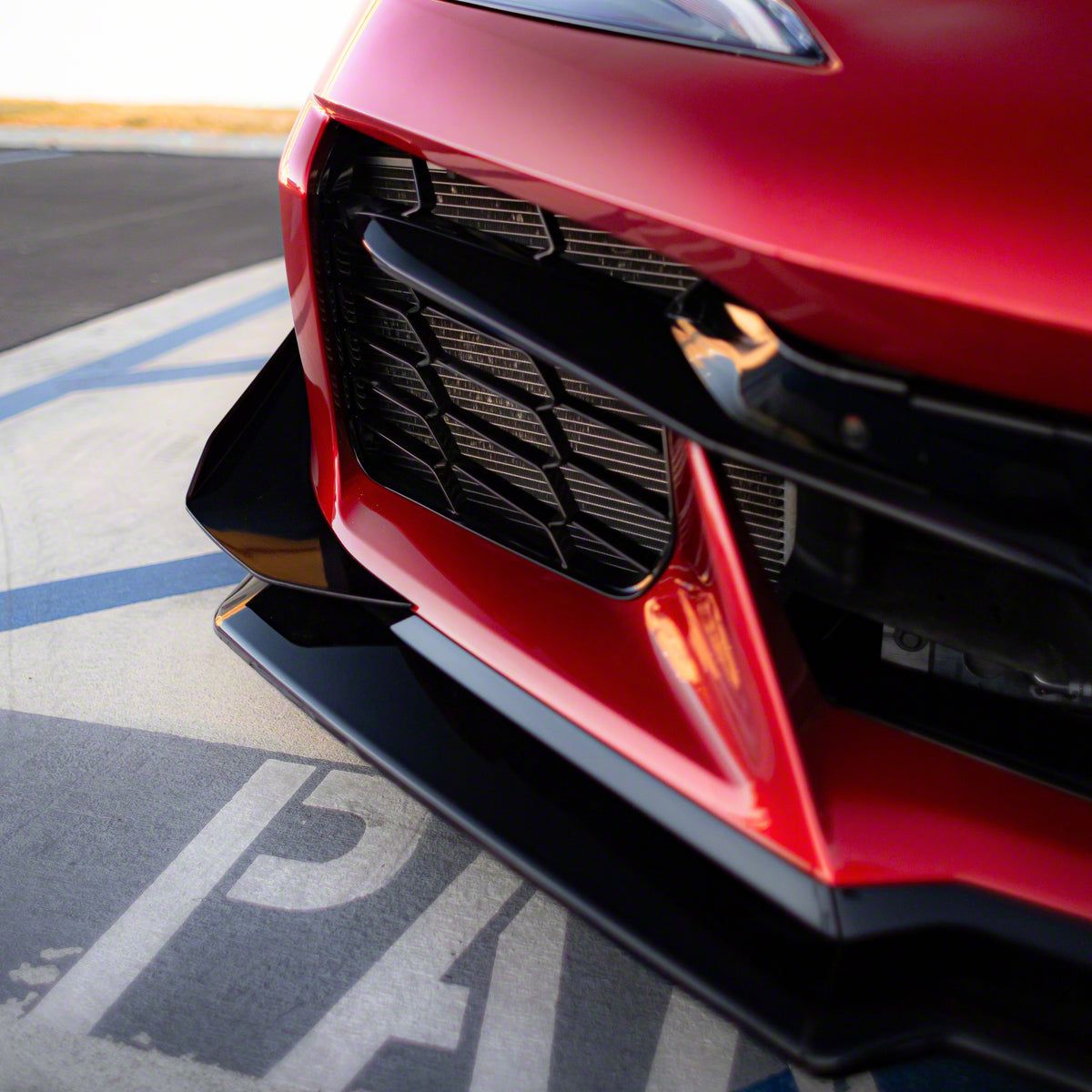 Auto Addict USA Corvette Z06 Track Package Front Bumper Conversion ...