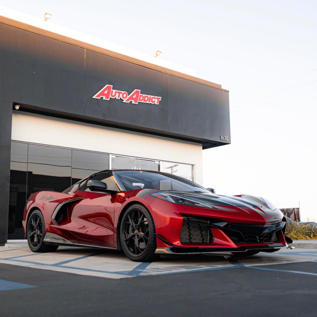 Auto Addict USA Corvette Z06 Track Package Front Bumper Conversion ...