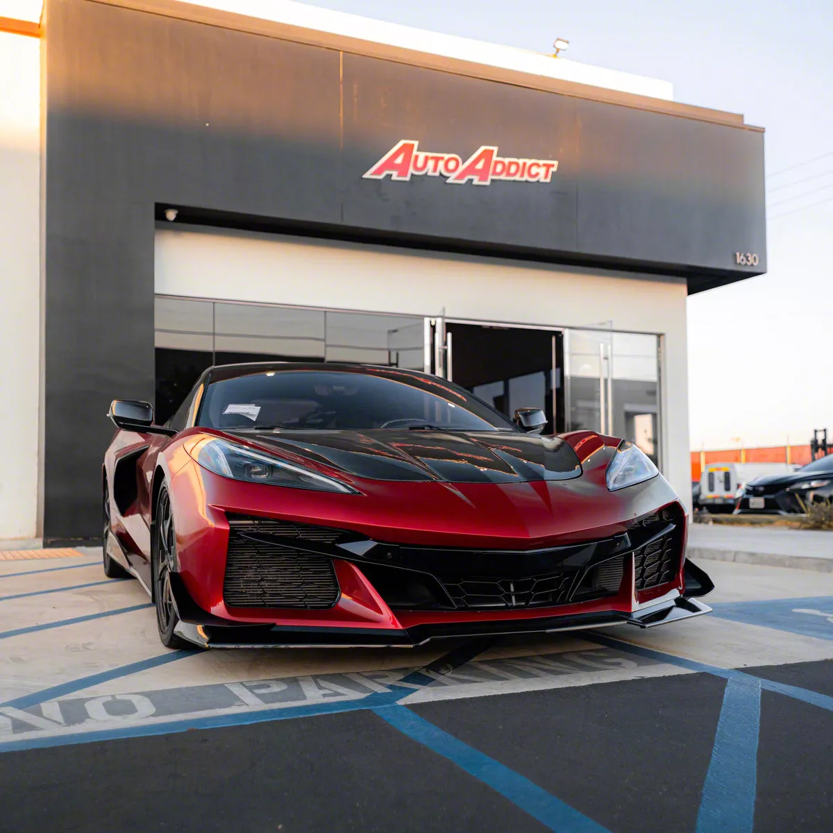 Auto Addict USA Corvette Z06 Track Package Front Bumper Conversion ...
