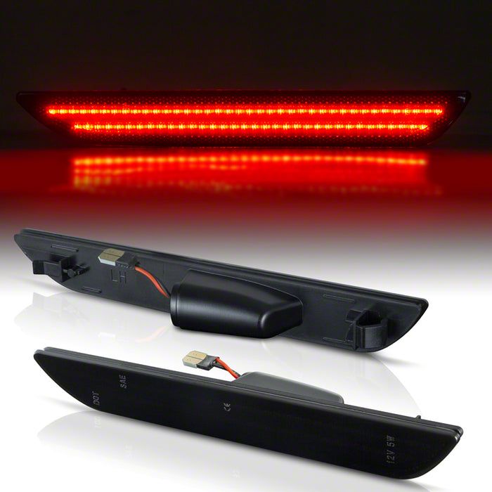 Mustang LED Side Marker Lights; Clear (15-23 Mustang) - Free Shipping