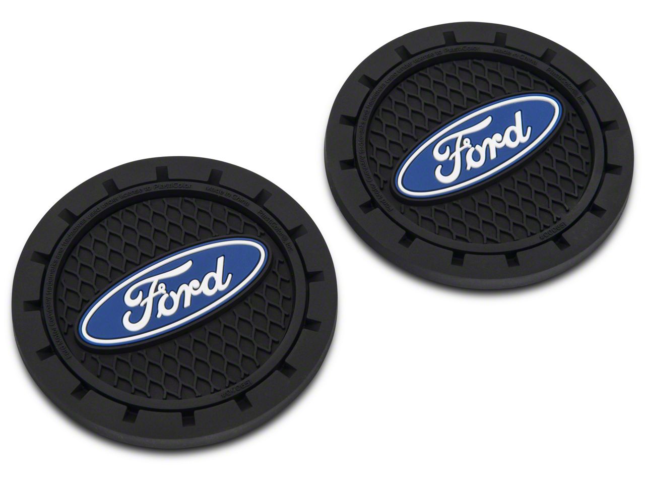 Mustang Auto Coasters with Ford Logo (Universal; Some Adaptation May Be ...
