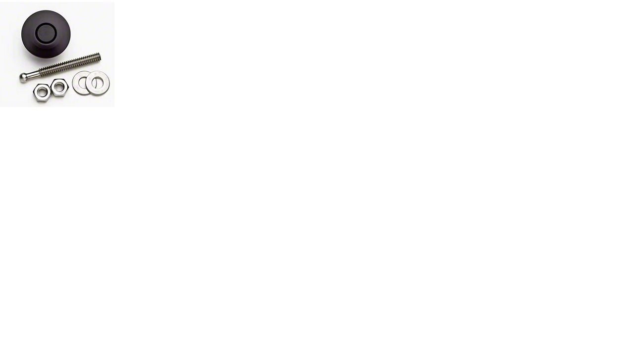 Auto Mafia Racing Camaro Quick Release for Bumpers or Hoods; Black ...