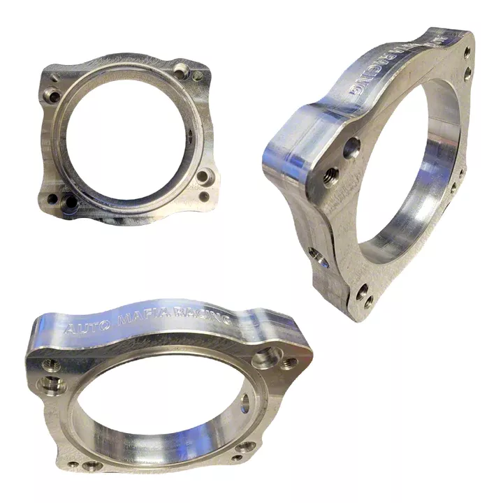 Mustang 80mm Coyote Throttle Body to Intake Billet Adapter Plate with ...