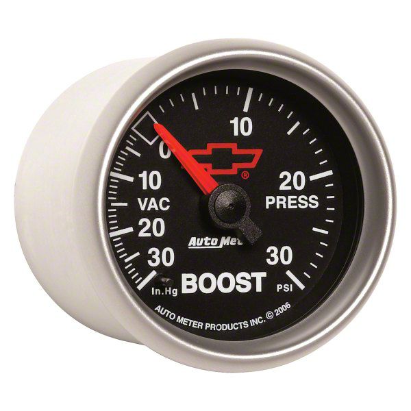 Boost Gauge Auto Meter 2614 Z-Series Mechanical Boost/Vacuum Gauge | 2 ...