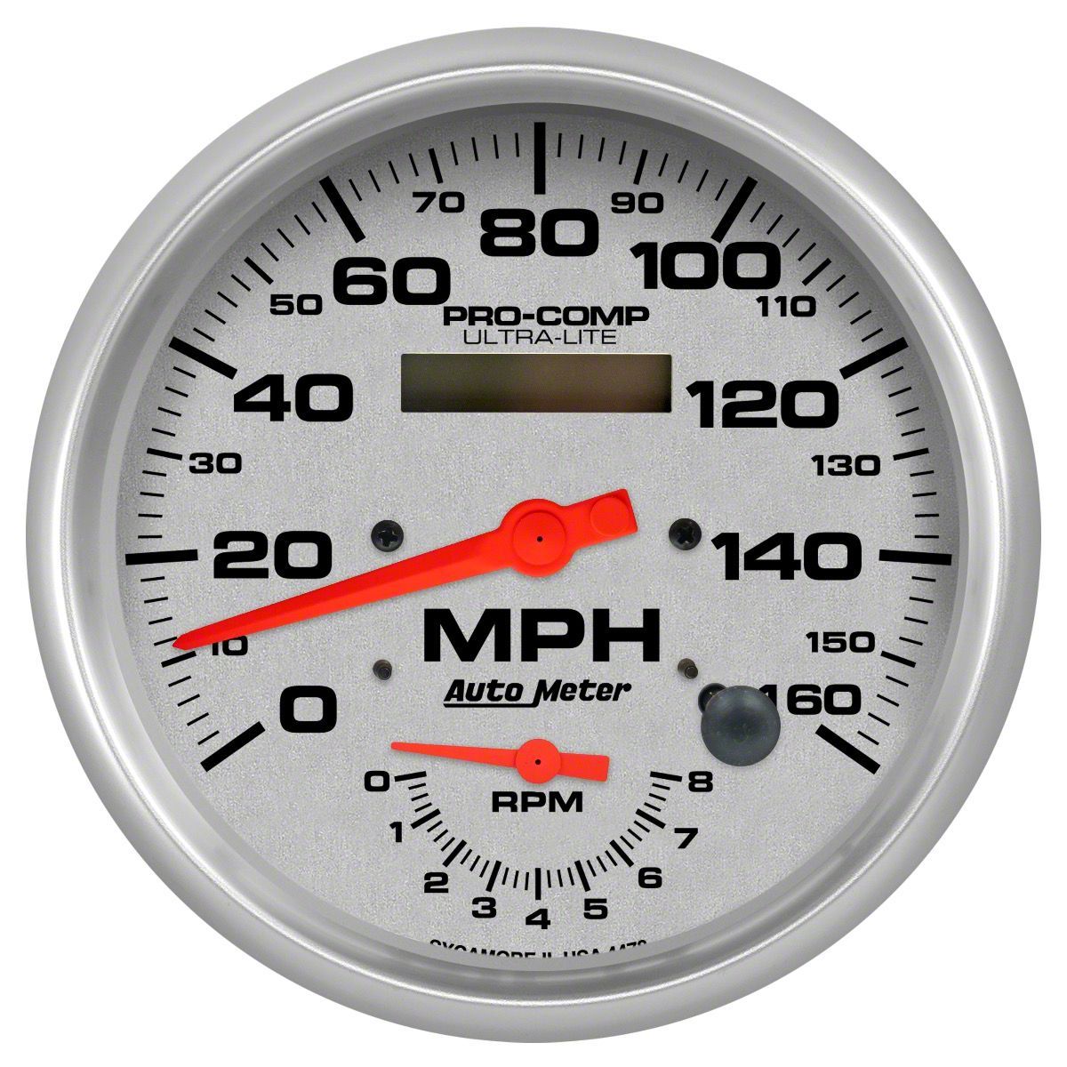 Auto Meter Camaro Ultra-Lite Series 5-Inch Tachometer/Speedometer Combo ...