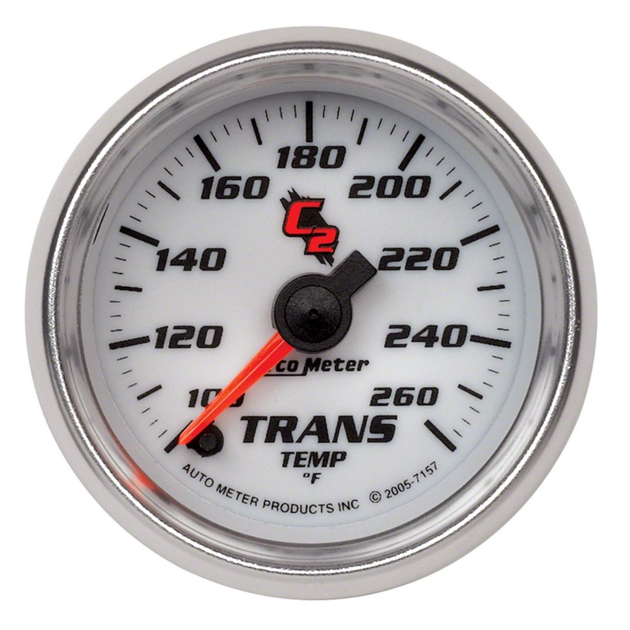 Auto Meter Challenger C2 Series 2-1/16-Inch Transmission Temperature ...
