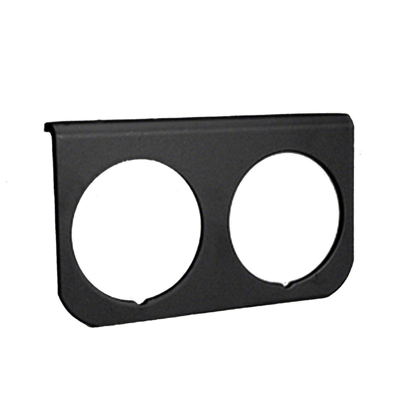 Auto Meter Challenger Dual Gauge Mounting Panel; Black; 2-1/16-Inch ...