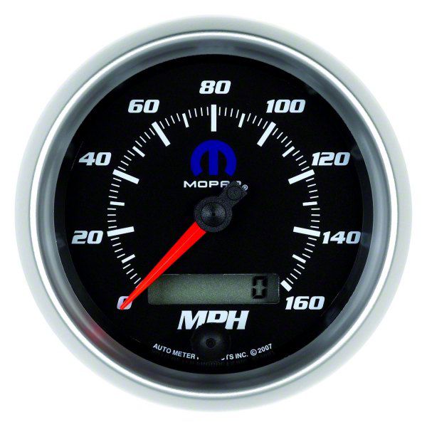 Auto Meter Challenger MOPAR Series 3-3/8-Inch Programmable Speedometer ...